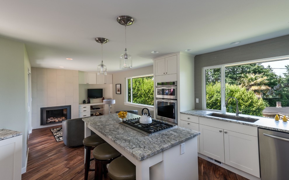 Modern Cottage: Gig Harbor - Kitchen - Seattle - by Alinda Morris ...