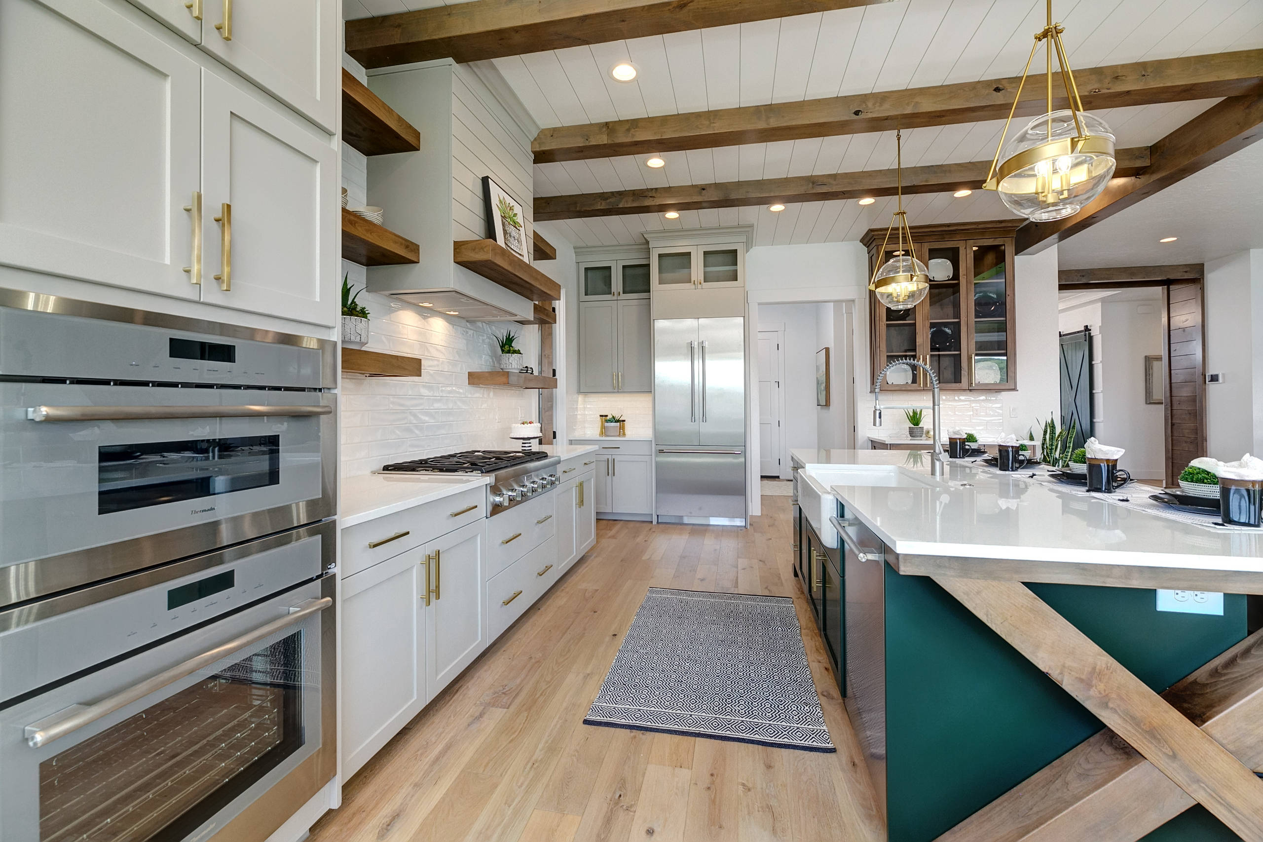 Large Farm Kitchen Designs Rustic Kitchen Ideas: Cottage To Farmhouse