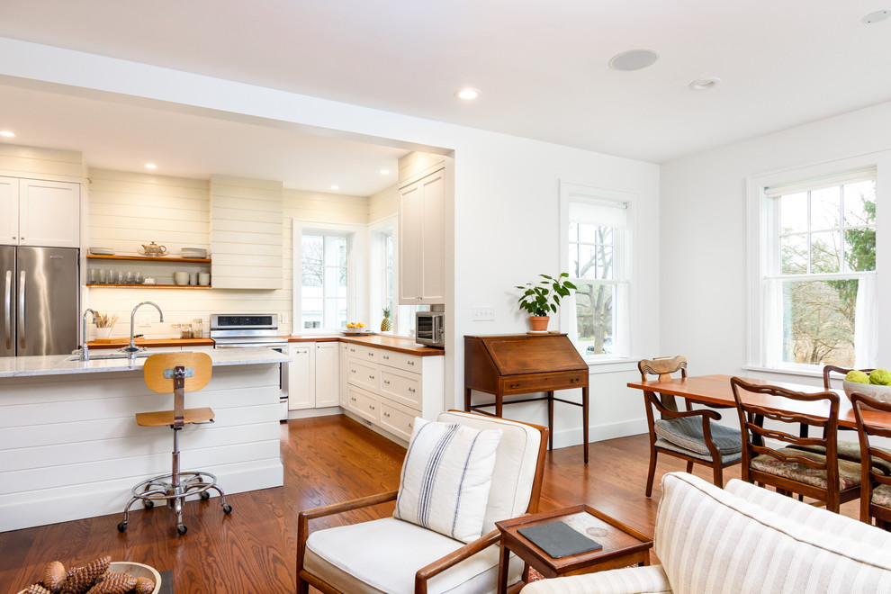 Modern Farmhouse Addition - Ann Arbor MI - Farmhouse - Kitchen ...