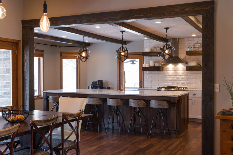 Modern Farmhouse Kitchen & Dining Room - Country - Kitchen - Other - by ...