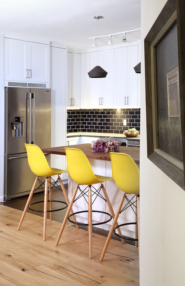 Modern Farmhouse Kitchen in pre-war building - Country - Kitchen - New ...