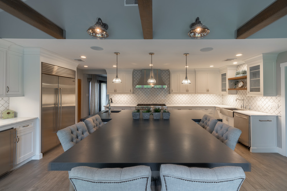 Modern Farmhouse Kitchen Remodel in Plymouth Meeting - Modern - Kitchen ...