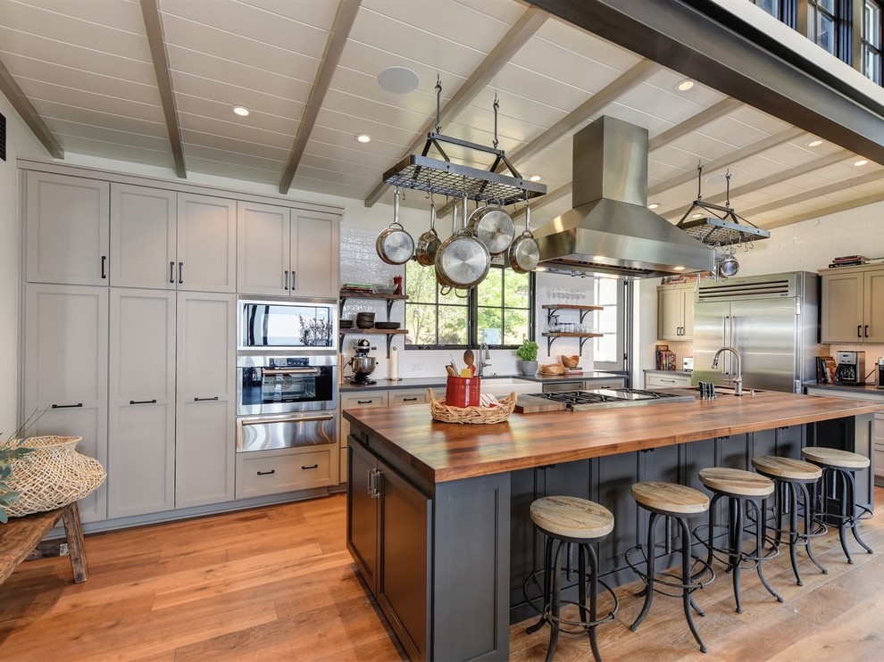 Modern Farmhouse - Transitional - Kitchen - Sacramento - by Landmark ...