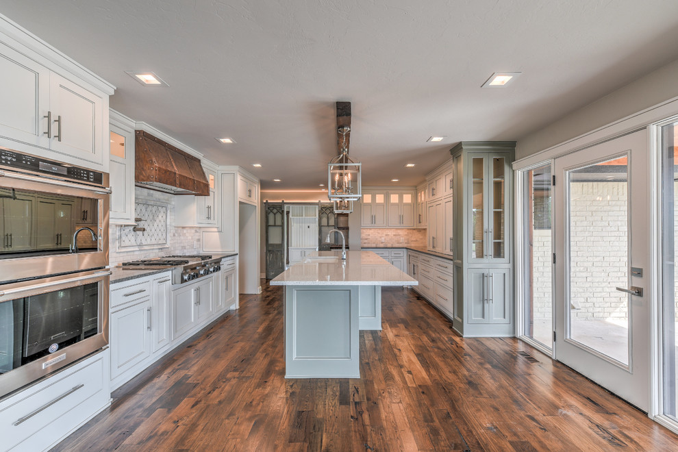 Modern Farmhouse Restoration - Country - Kitchen - Oklahoma City - by ...