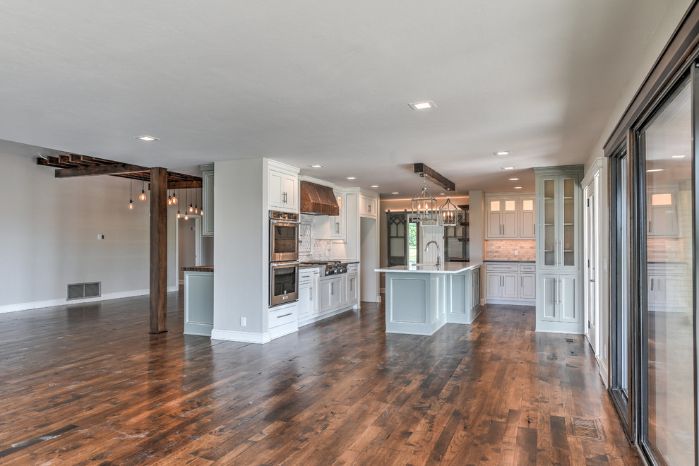 Modern Farmhouse Restoration - Country - Kitchen - Oklahoma City - by ...