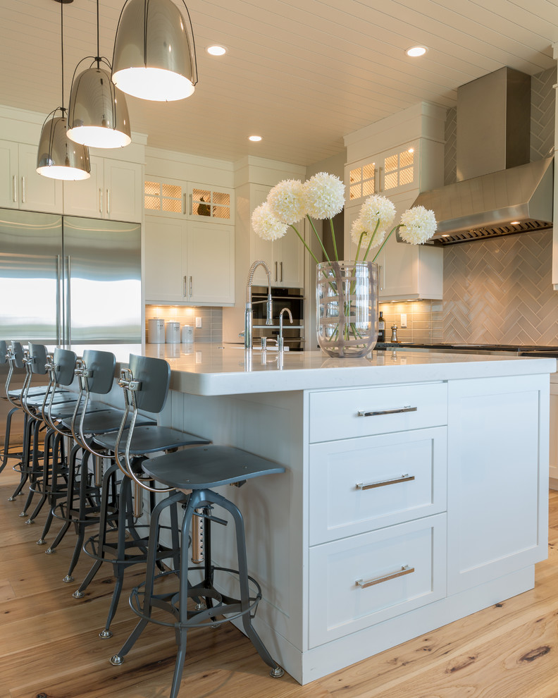 Modern Farmhouse - Transitional - Kitchen - Denver - by restyle design ...