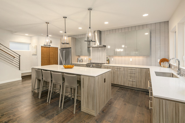 Modern Farmhouse-Seattle - Contemporary - Kitchen - Seattle - by R ...