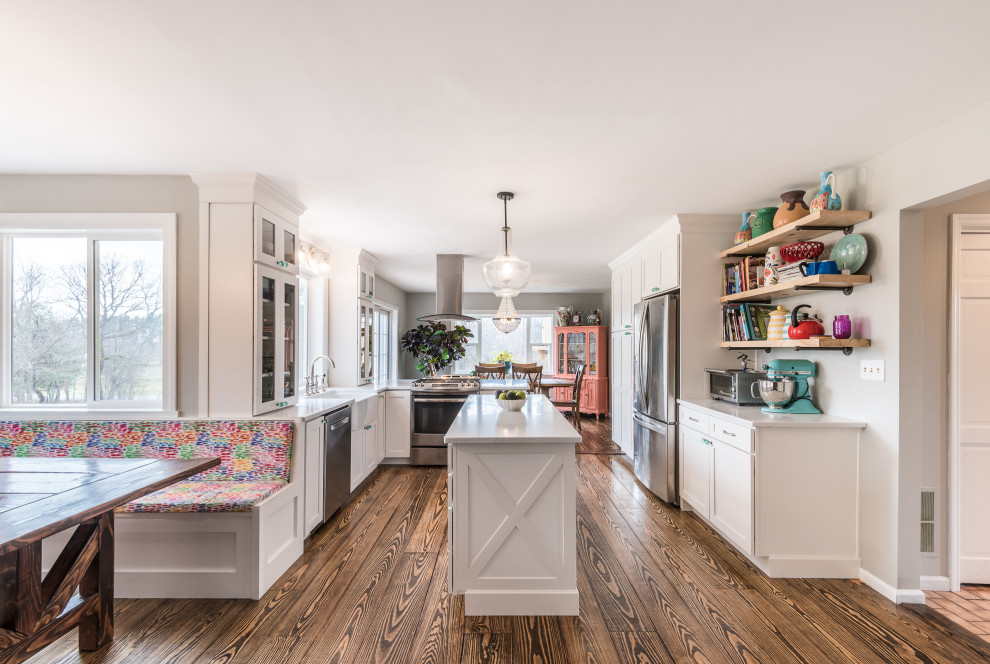 Modern Farmhouse with a Touch of Glam - Farmhouse - Kitchen - Other ...