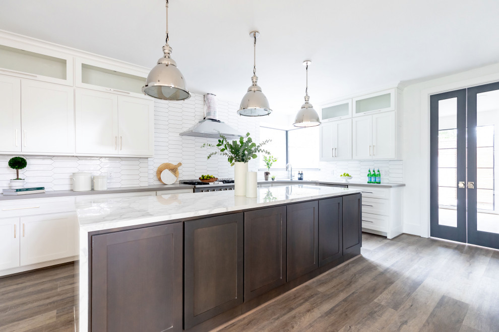 Modern First Floor Remodel - Modern - Kitchen - Houston - by Sneller ...