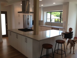 Modern Flat Panel - Modern - Kitchen - Los Angeles - by Jamie's Kitchen ...