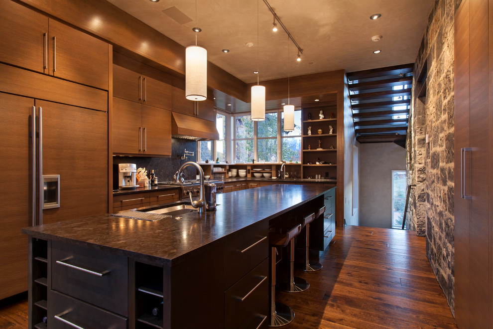 Modern Full Home Design in Telluride, CO - Modern - Kitchen - Denver ...