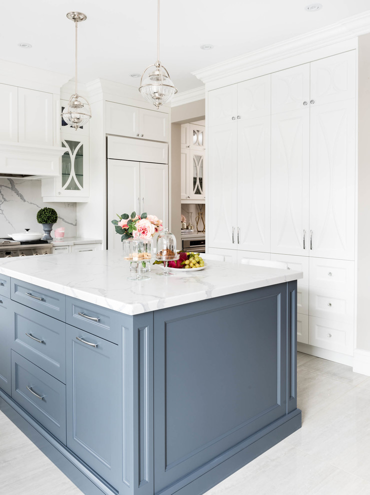 Modern Glamour - Kitchen - Toronto - by Dvira Interiors | Houzz