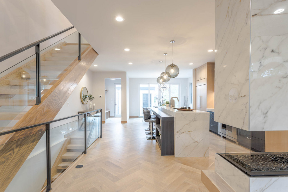 Modern Glass House - Modern - Kitchen - Denver - by Ryan Homes, Inc ...