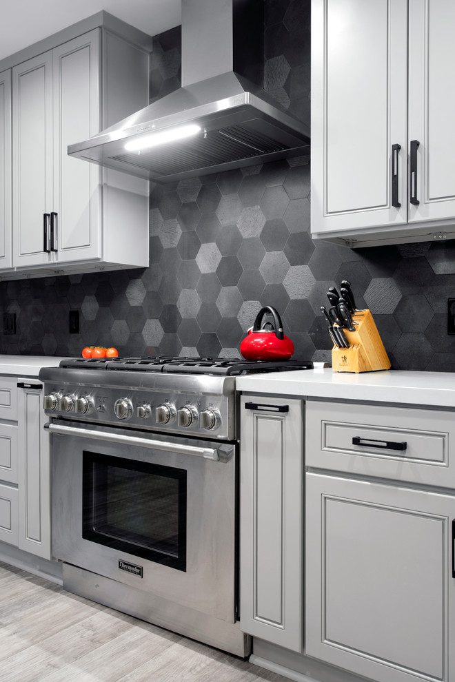 Modern grand kitchen in Woodland Hills CA - Modern - Kitchen - Los ...