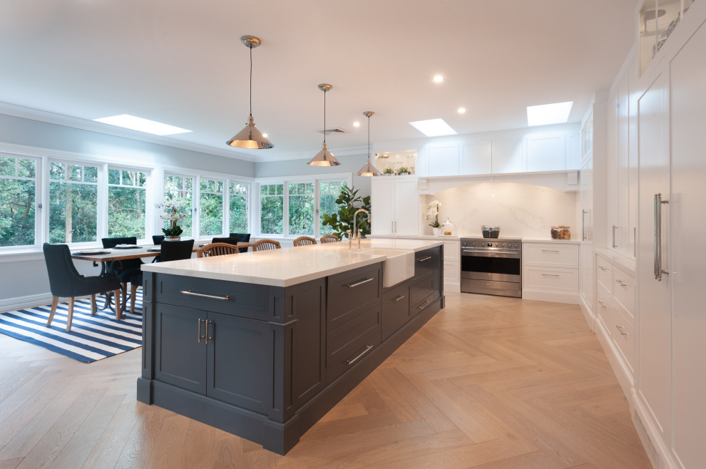 Modern Hamptons - Traditional - Kitchen - Sydney - by Impala Kitchens ...