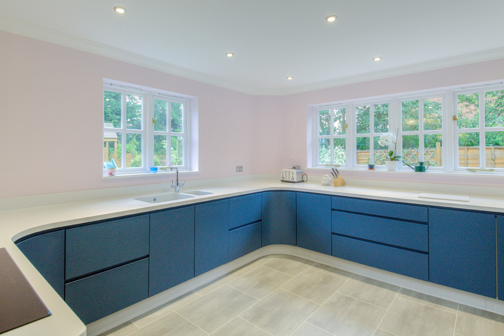 Modern handless Kitchen - Modern - Kitchen - Other - by Kestrel ...