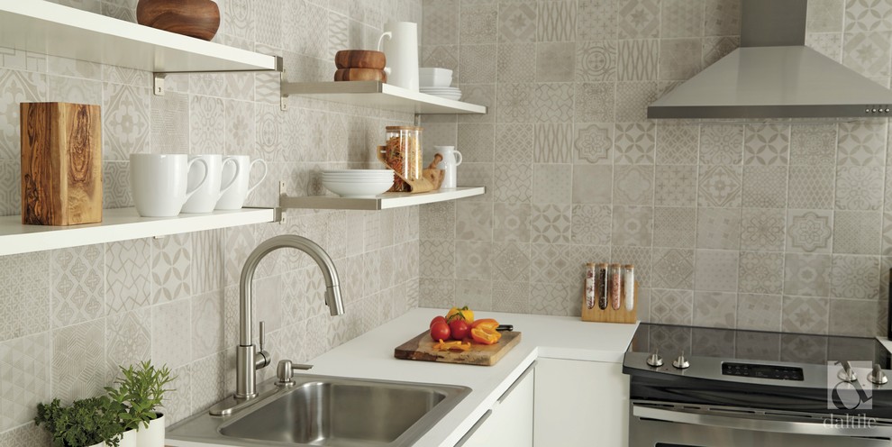 Modern Hearth - Contemporary - Kitchen - Dallas - by Daltile | Houzz
