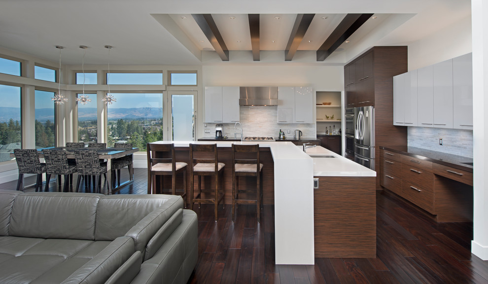 Modern Home - Modern - Kitchen - Vancouver - by Evan Gilbert Drafting & Design Inc. | Houzz
