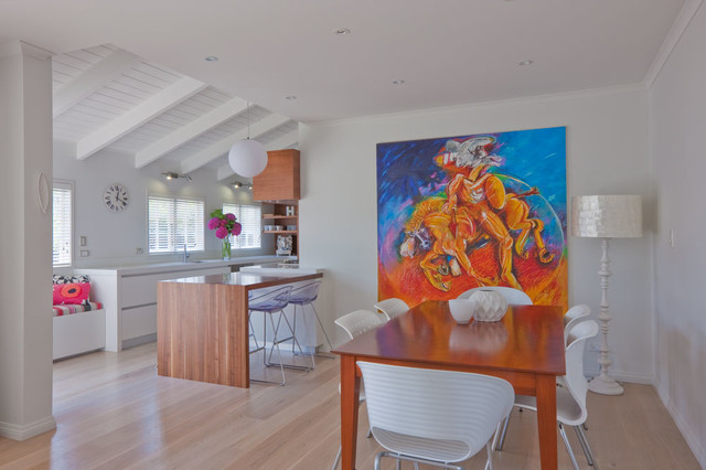 Modern Horizontal Lines - Contemporary - Kitchen - Auckland - by ...