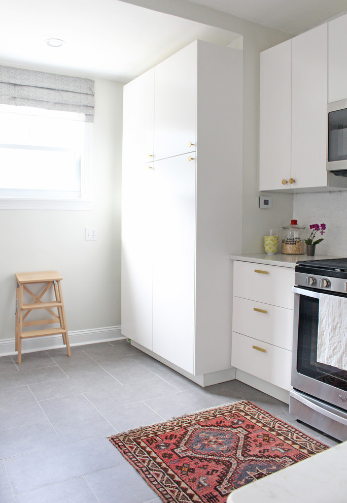 Modern IKEA Kitchen Renovation - Modern - Kitchen - Philadelphia - by ...