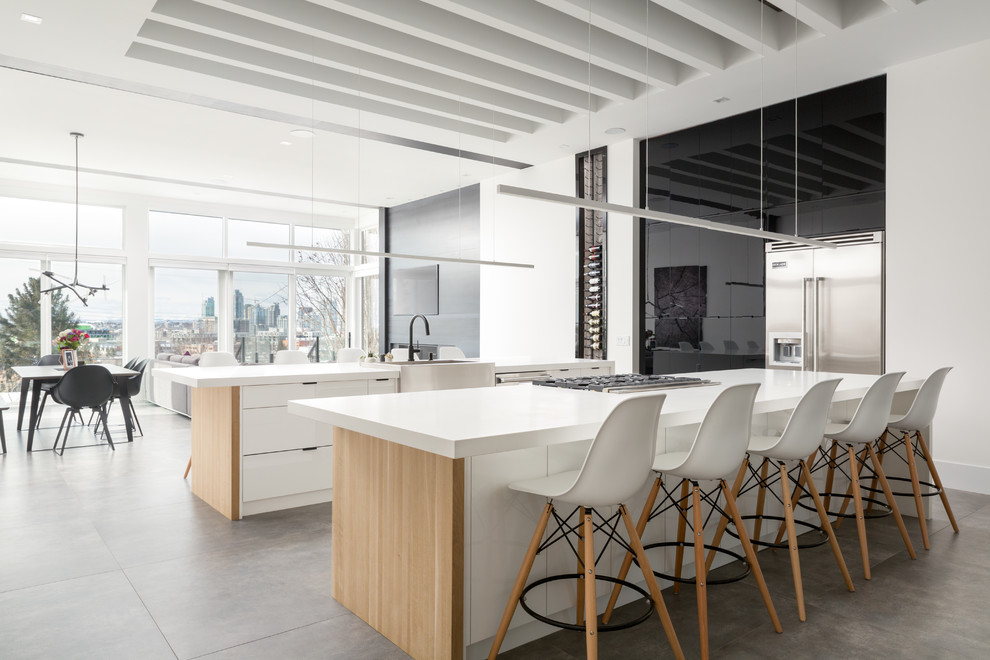 Modern Infill Bridgeland Custom Home - Moderne - Cuisine - par Alair ...