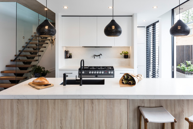 Modern Kitchen ft. Falcon Nexus Upright Cooker - Modern - Kitchen ...