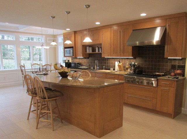 MODERN KITCHEN IN CHESTNUT HILL - Contemporary - Kitchen - Boston - by ...