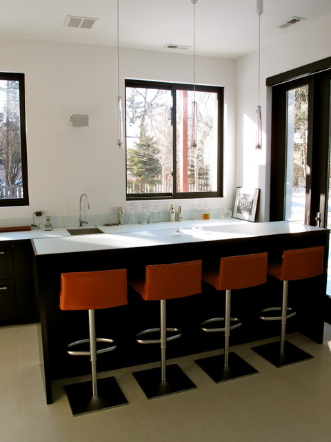 Modern Kitchen Island - Door 13 Architects - Contemporary - Kitchen ...