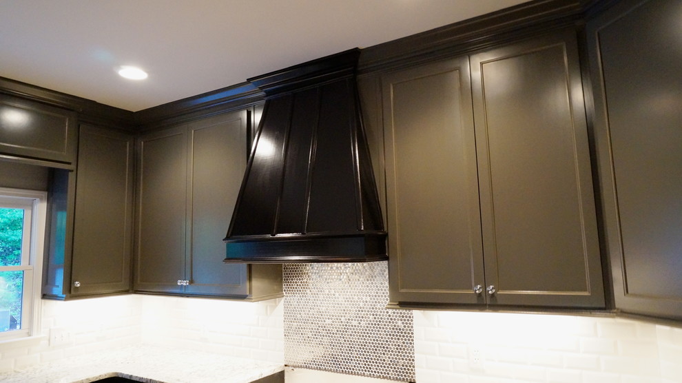 Modern Kitchen Makeover-Cabinetry, Granite, Backsplash, Lighting ...
