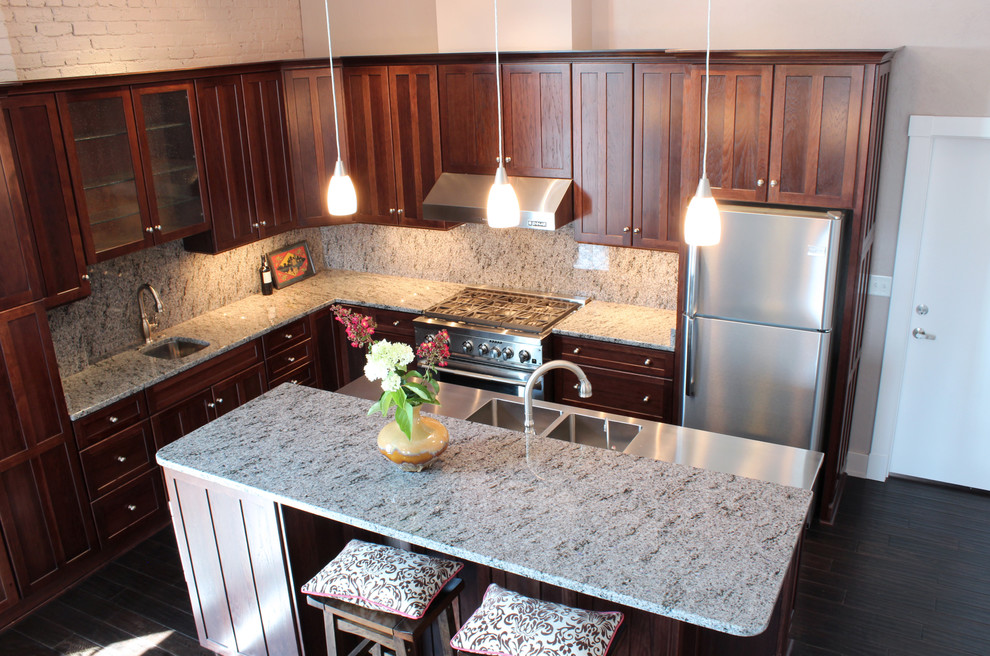Modern Kitchen Makeover in a old Pie Factory - Traditional - Kitchen ...