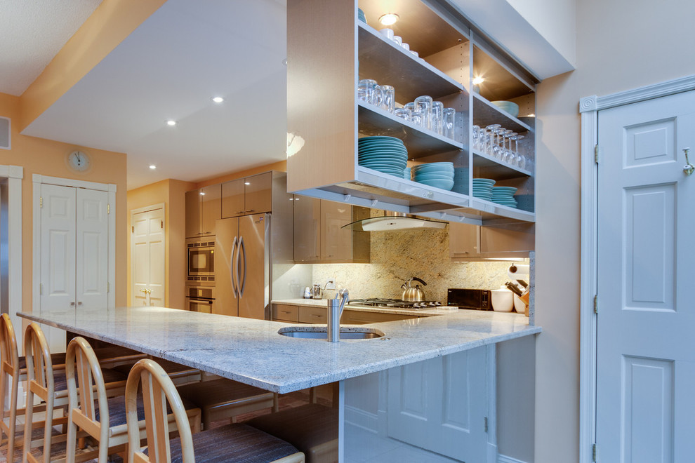 Modern Kitchen Makeover in NW DC - Traditional - Kitchen - DC Metro ...