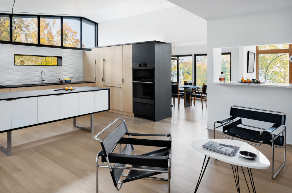 Modern Kitchen Renovation - Modern - Kitchen - New York - by Blejer ...