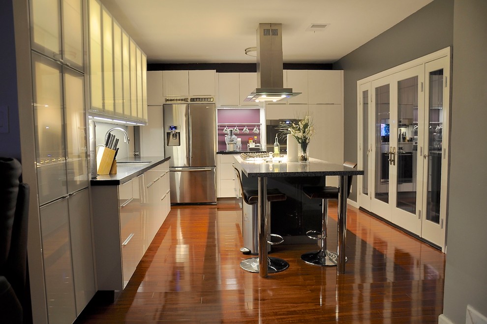 Modern Kitchen + Two Bathroom Remodel - Modern - Kitchen - San ...