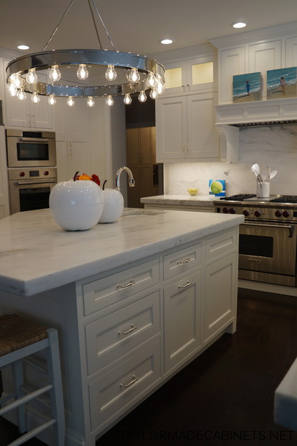 Modern Kitchen with Chrome Details - Transitional - Kitchen - Boston ...