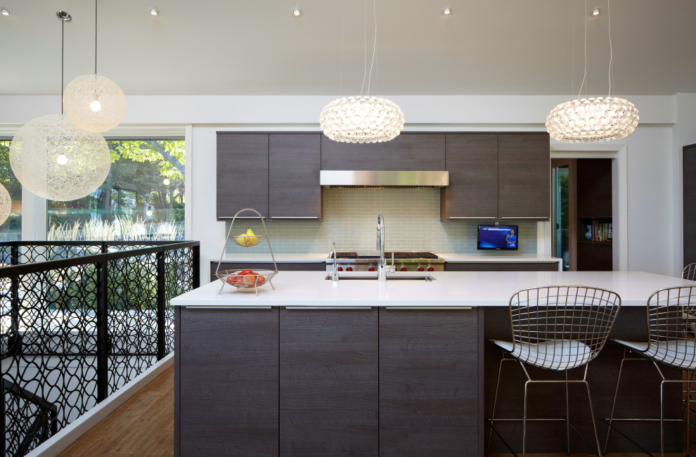 Modern Lakefront Home - Contemporary - Kitchen - Other - by Staci Munic ...