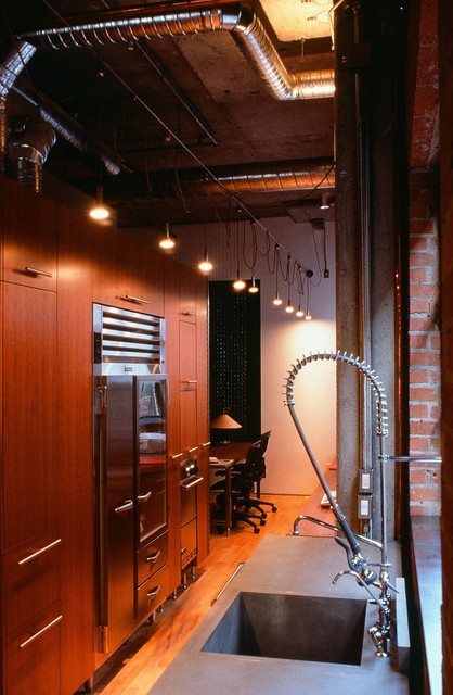 Modern loft kitchen in San Diego - Modern - Kitchen - San Diego - by ...