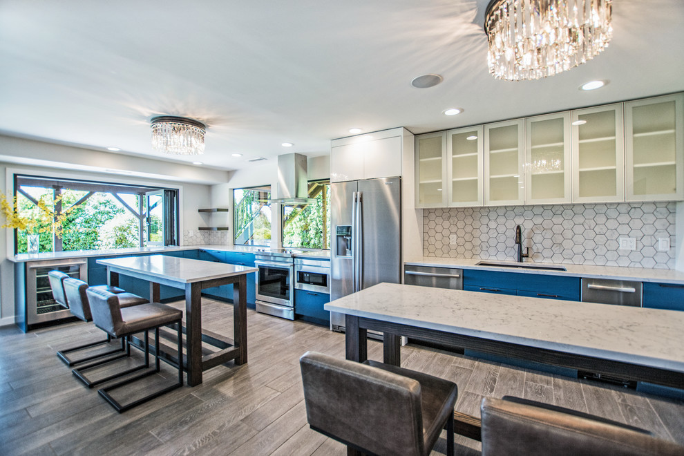 Modern Luxe House - Contemporary - Kitchen - Seattle - by Hatano Studio ...