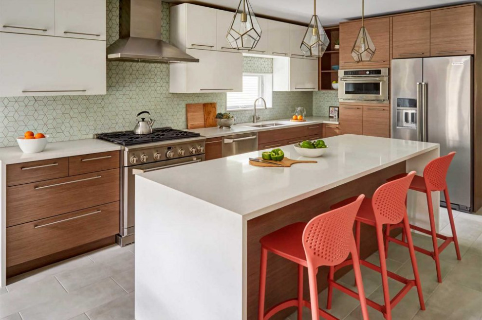 Modern Madness - Modern - Kitchen - by Siteline Cabinetry | Houzz