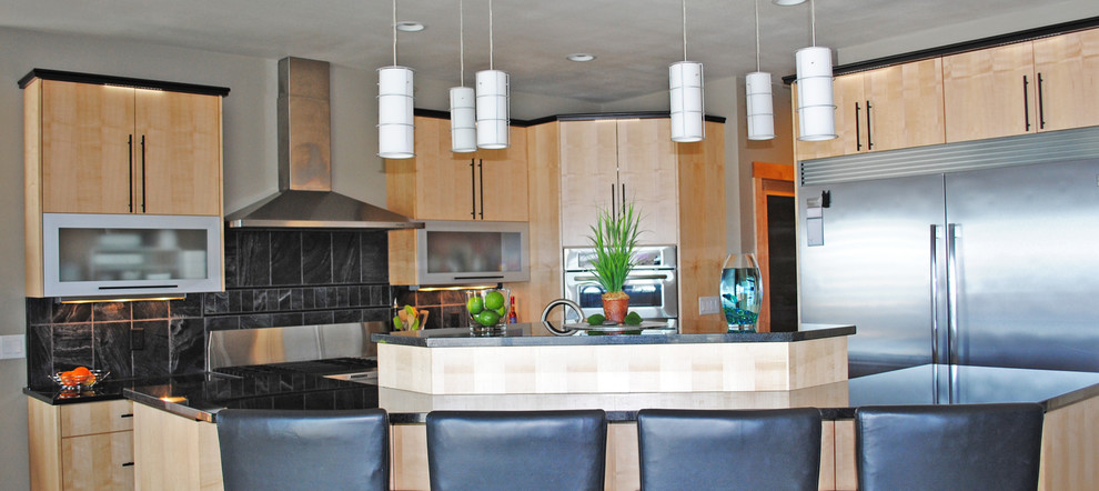 Modern Maple - Contemporary - Kitchen - Other - by Creative Wood ...