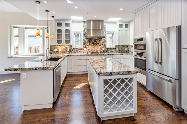 Modern Mediterranean Palo Alto Home Designed By Roger Kohler - Contemporary - Kitchen - San ...