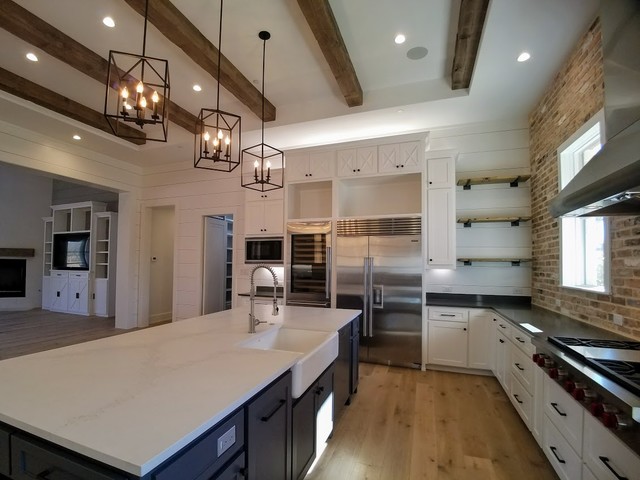 Modern Mid-Century Farmhouse - Campagne - Cuisine - Dallas - par The ...
