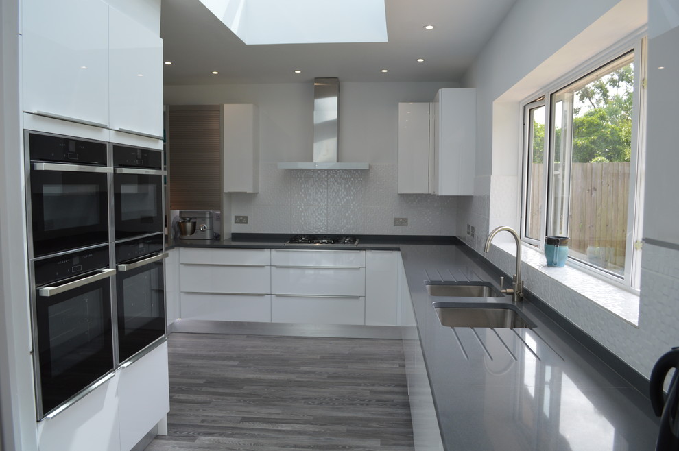 Modern, North London/Herts Kitchen - Contemporary - Kitchen ...