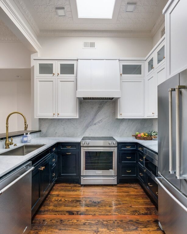 Modern Parisian Loft Conversion - Transitional - Kitchen - Nashville ...