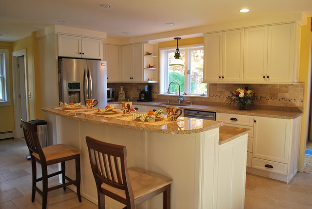 Modern Post and Beam Kitchen - Traditional - Kitchen - Boston - by ...