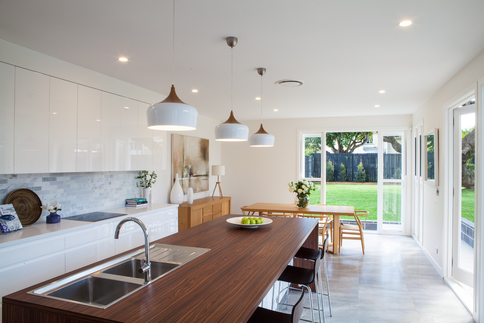 Modern Queenslander Renovation - Contemporary - Kitchen - Brisbane - by ...