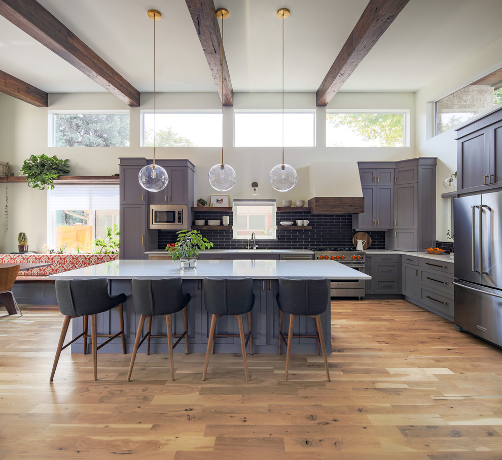 Modern Ranch Renovation - Contemporary - Kitchen - Denver - by Laura ...