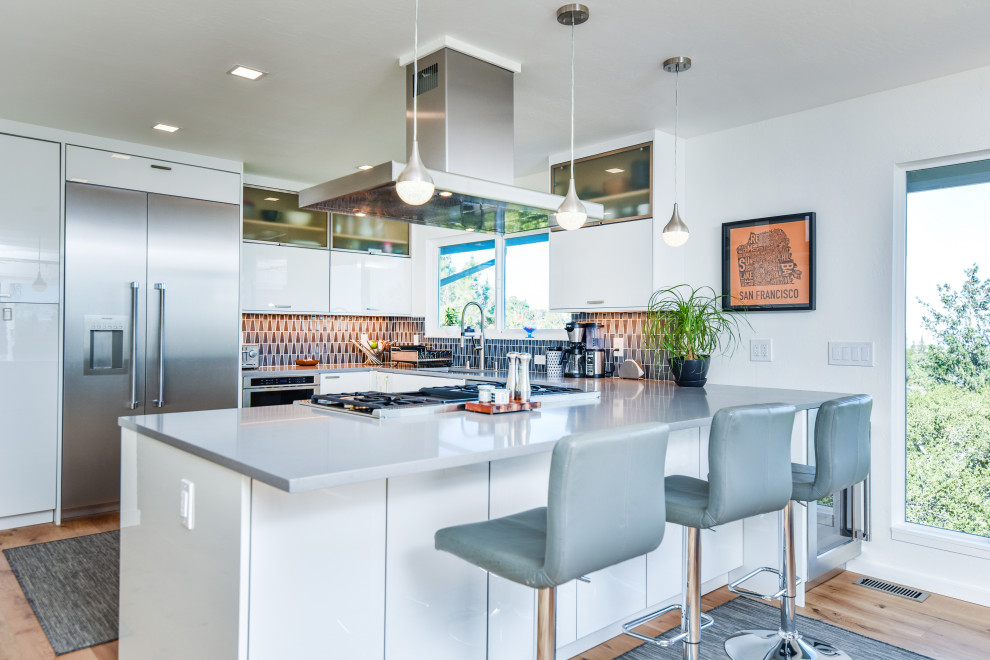 Modern ranch style house with a view - Modern - Kitchen - Nashville ...