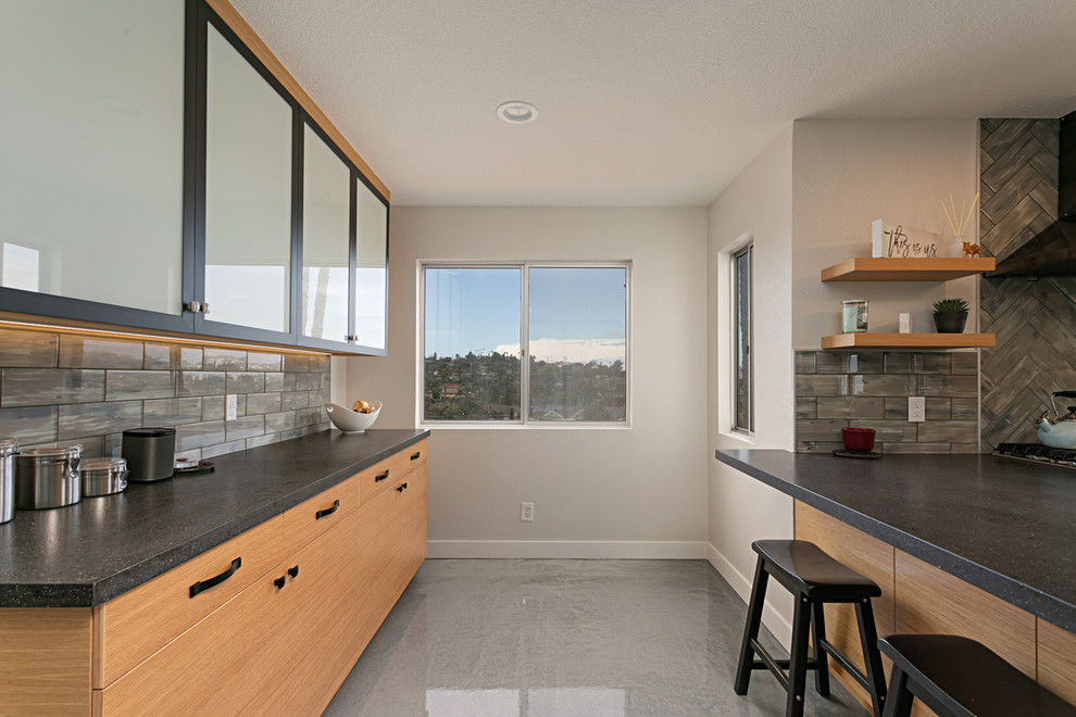 Modern Remodel Takes View Home To New Heights - Modern - Kitchen - San ...