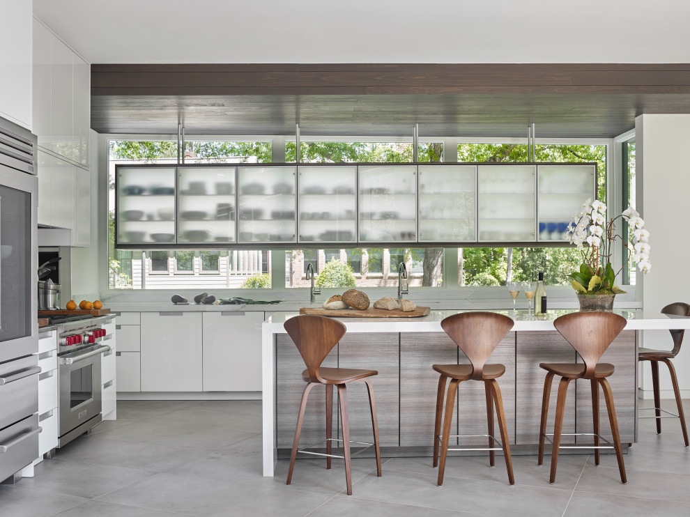 Modern Riverfront - Modern - Kitchen - Atlanta - by The Design Atelier ...