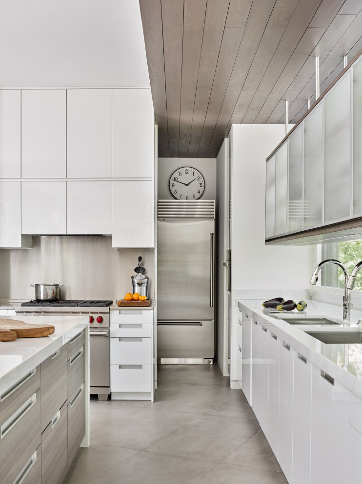 Modern Riverfront - Modern - Kitchen - Atlanta - by The Design Atelier ...